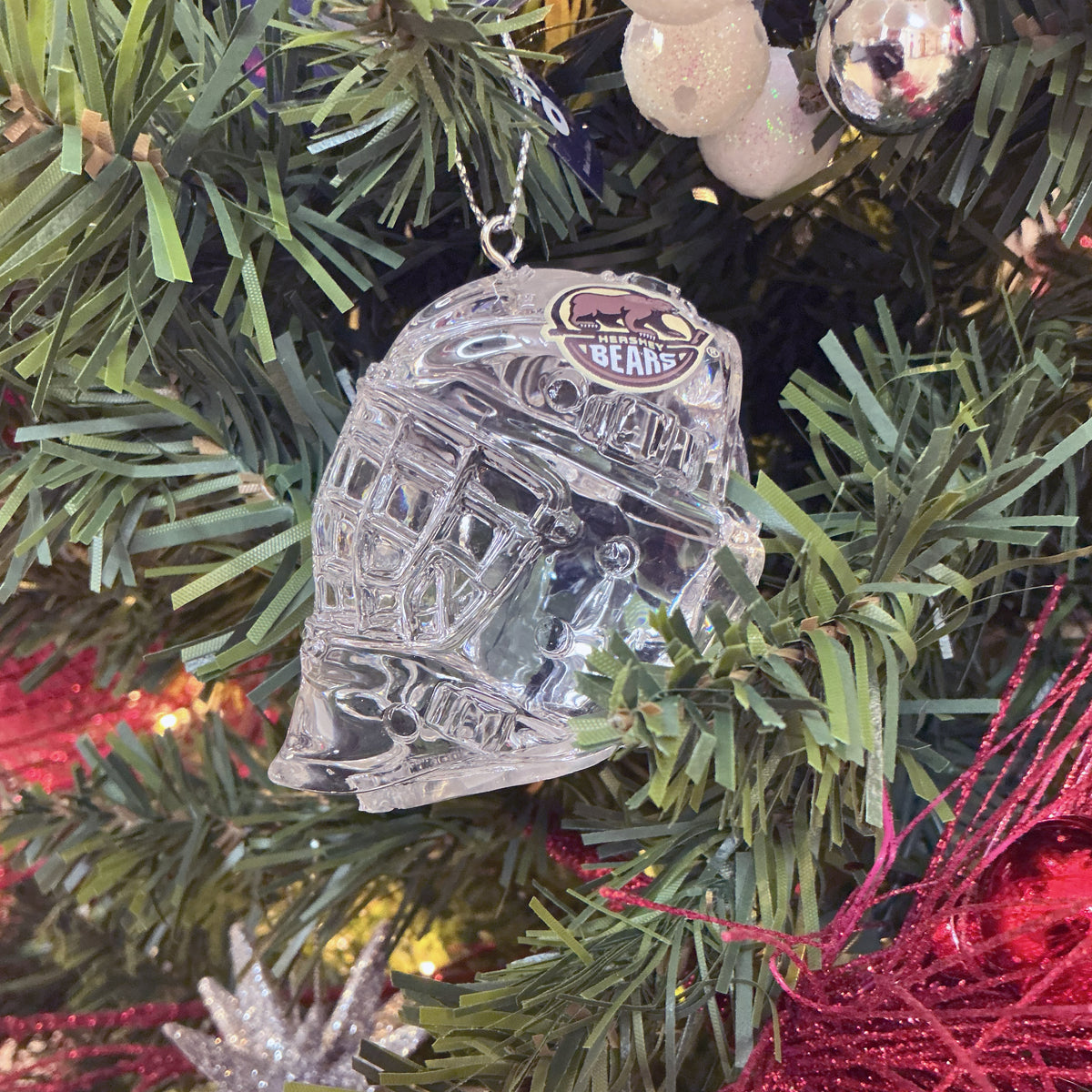 Hershey Bears Frozen Helmet Ornament
